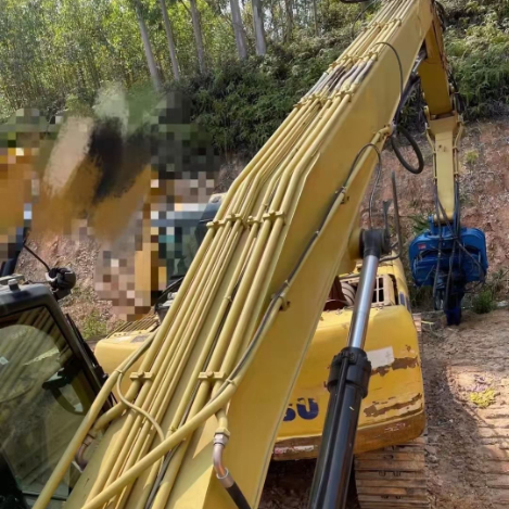 Le pilote de pile. Modèle PCF-350 pour le pillage à 15 mètres de ...
